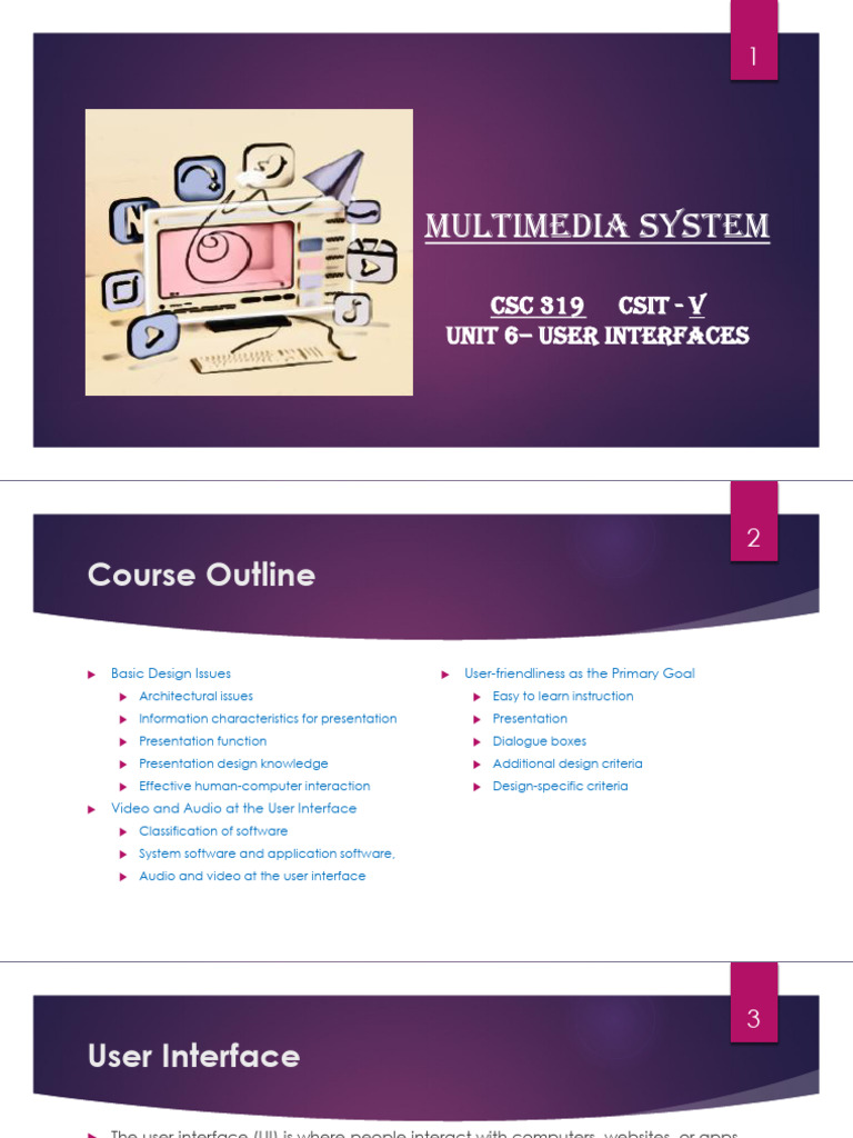 Chapter 6 User Interfaces | PDF | Graphical User Interfaces | User Interface