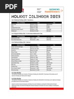 India Public Holiday Calendar 2025 | PDF | Religious Holidays | Observances