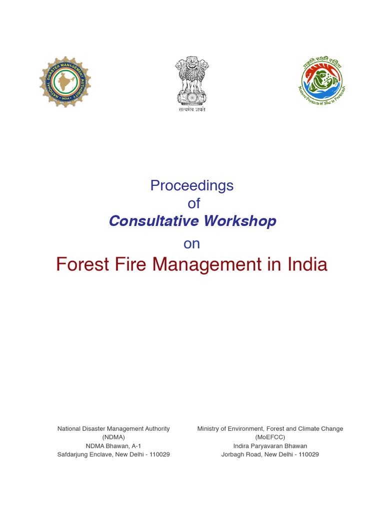 Forest - Fire - Proceedings NDMA | PDF | Weather | Wildfire