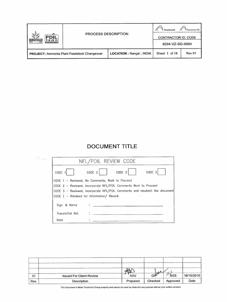 Process Description Ammo. | PDF