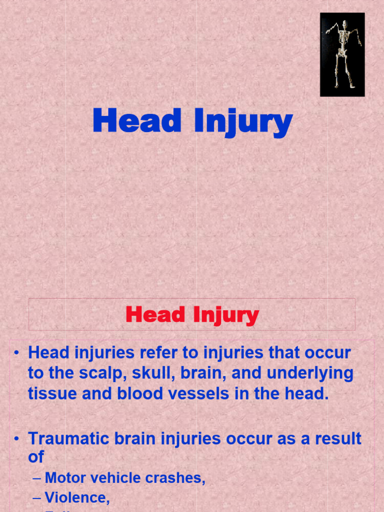 9-Head Injury Presentation (2) 3 | PDF | Traumatic Brain Injury ...
