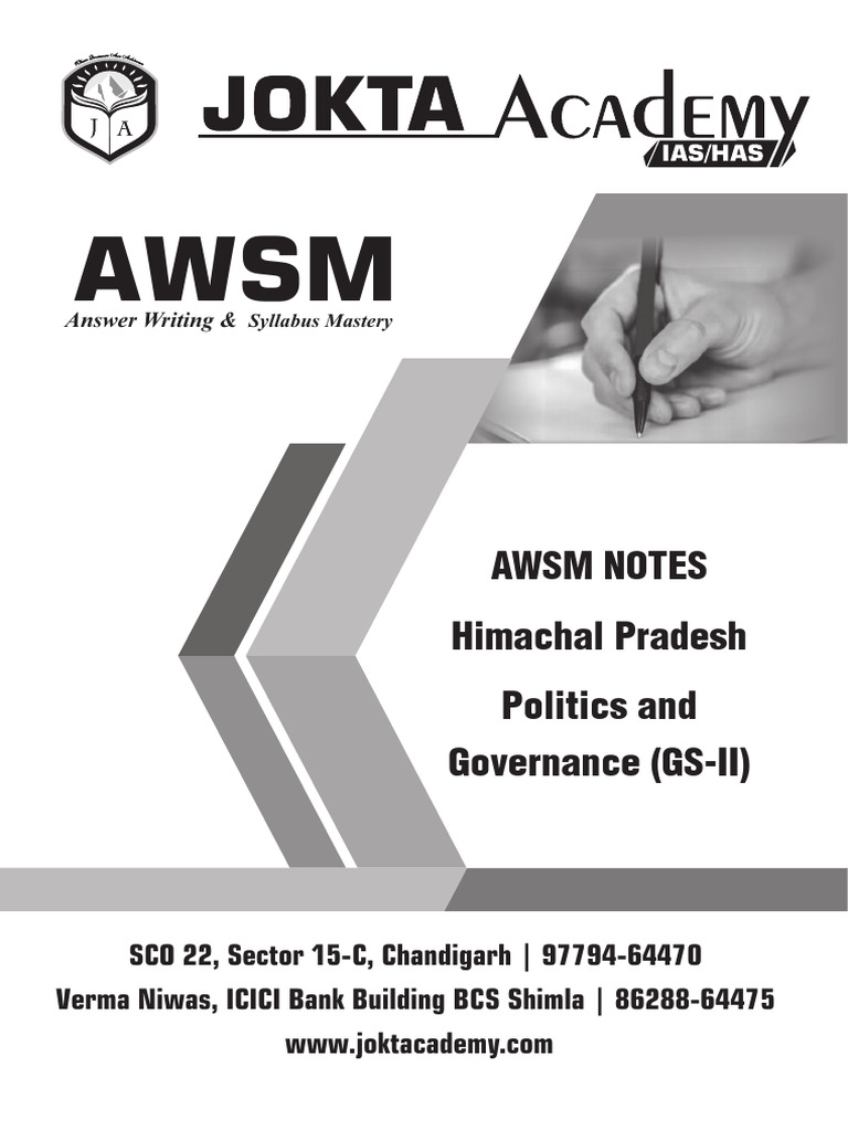 HP Politics and Governance | PDF | Government