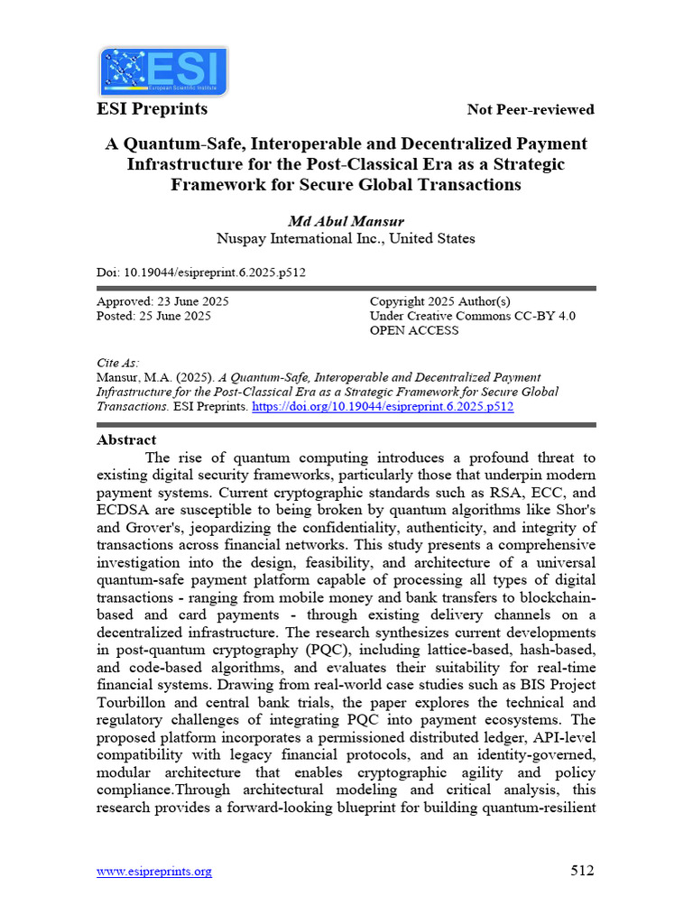 19677-Article Text-57233-1-10-20250624 | PDF | Cryptography | Public Key Cryptography