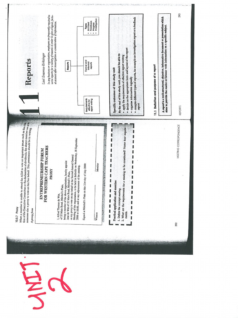 Unit 2 Reader Reports | PDF