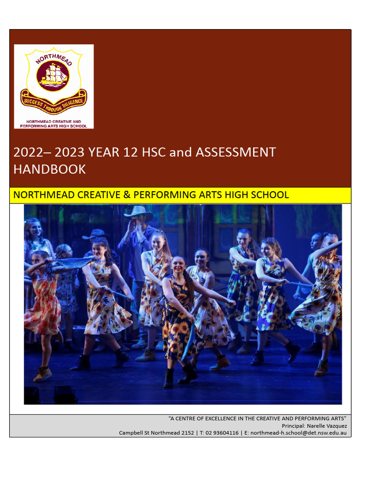 Year 12 HSC Assessment Handbook 2023 | PDF | Educational Assessment ...