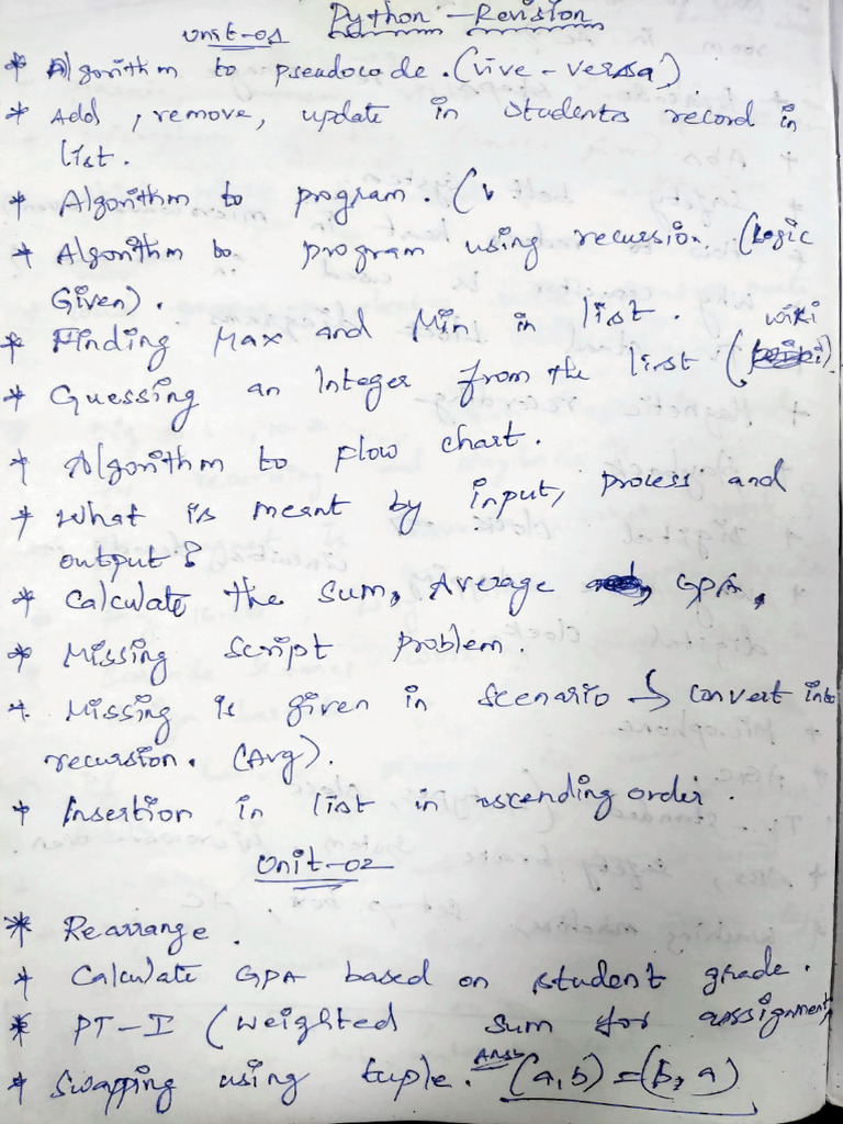 Python Important | PDF