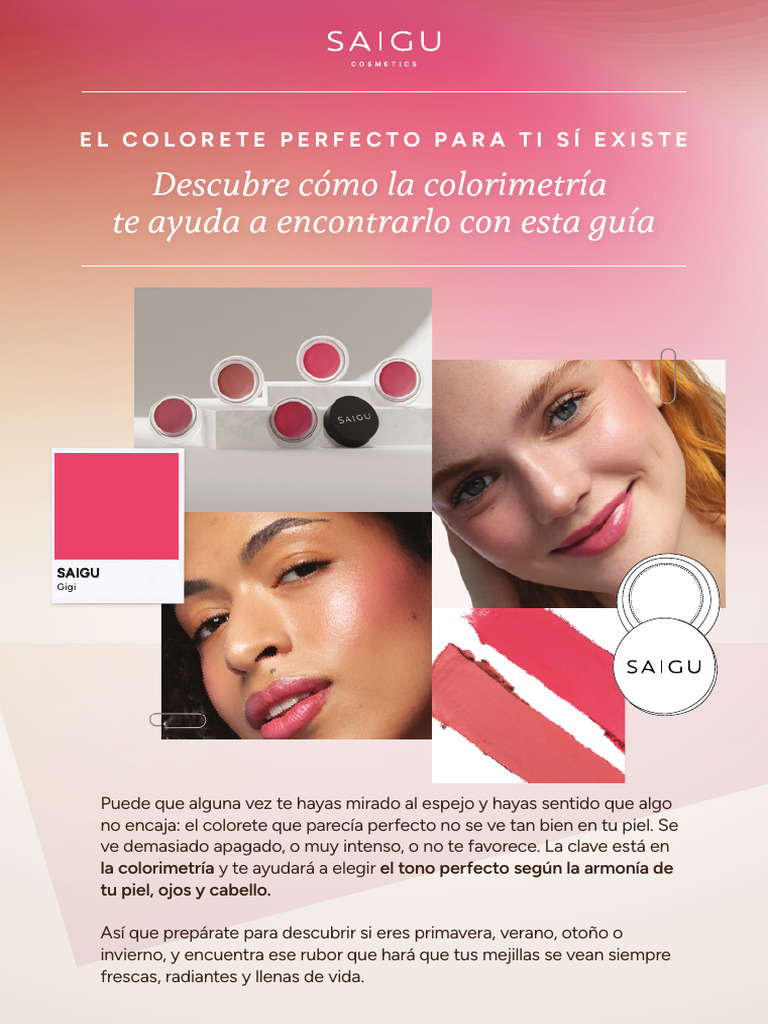 Guia Colorimetria Coloretes 68a088b1 0d75 4cee 9bbc 7e85e96b78cc | PDF ...
