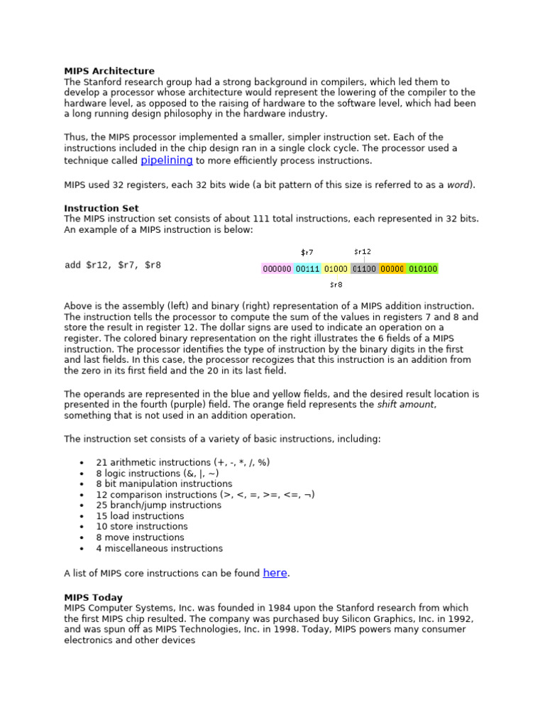 Basic Mips Implementation | PDF | Central Processing Unit | Integrated Circuit