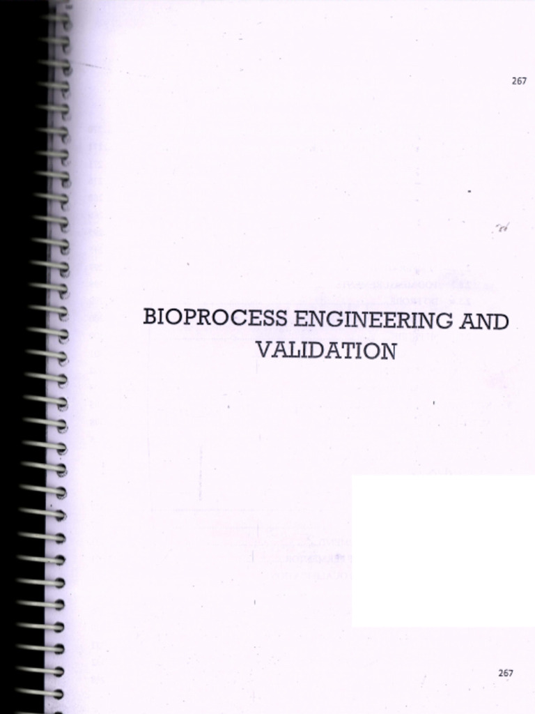 Bioprocess Engineering And Validation Pdf