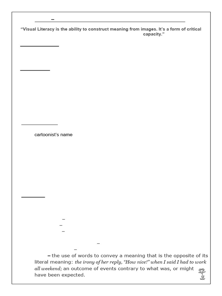 Grade 10 Editorial Cartoon Analysis | PDF | Cartoon | Satire