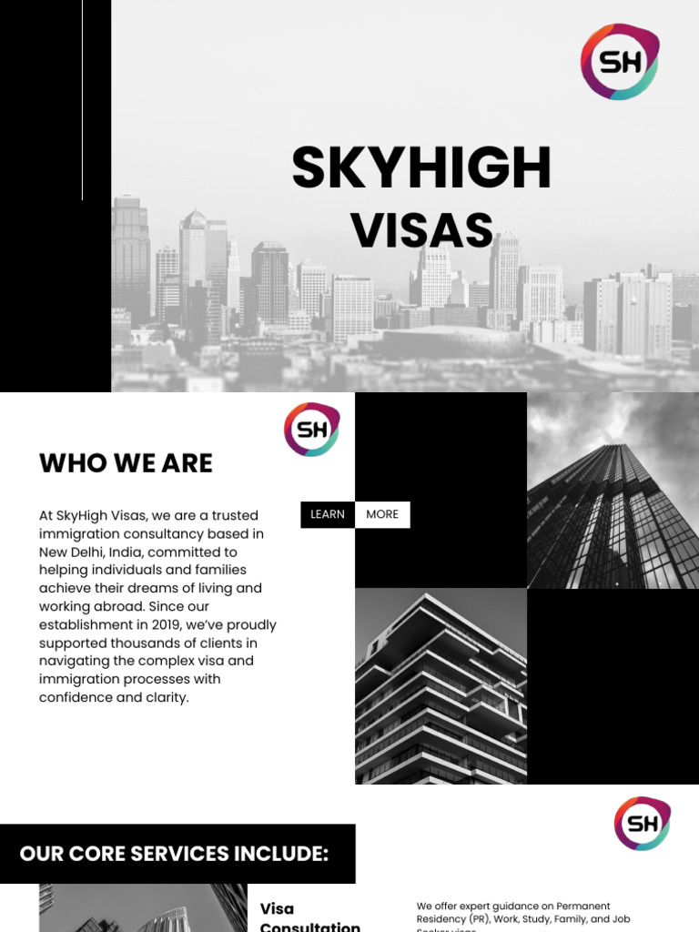 SkyHigh Visas (Company Profile) | PDF