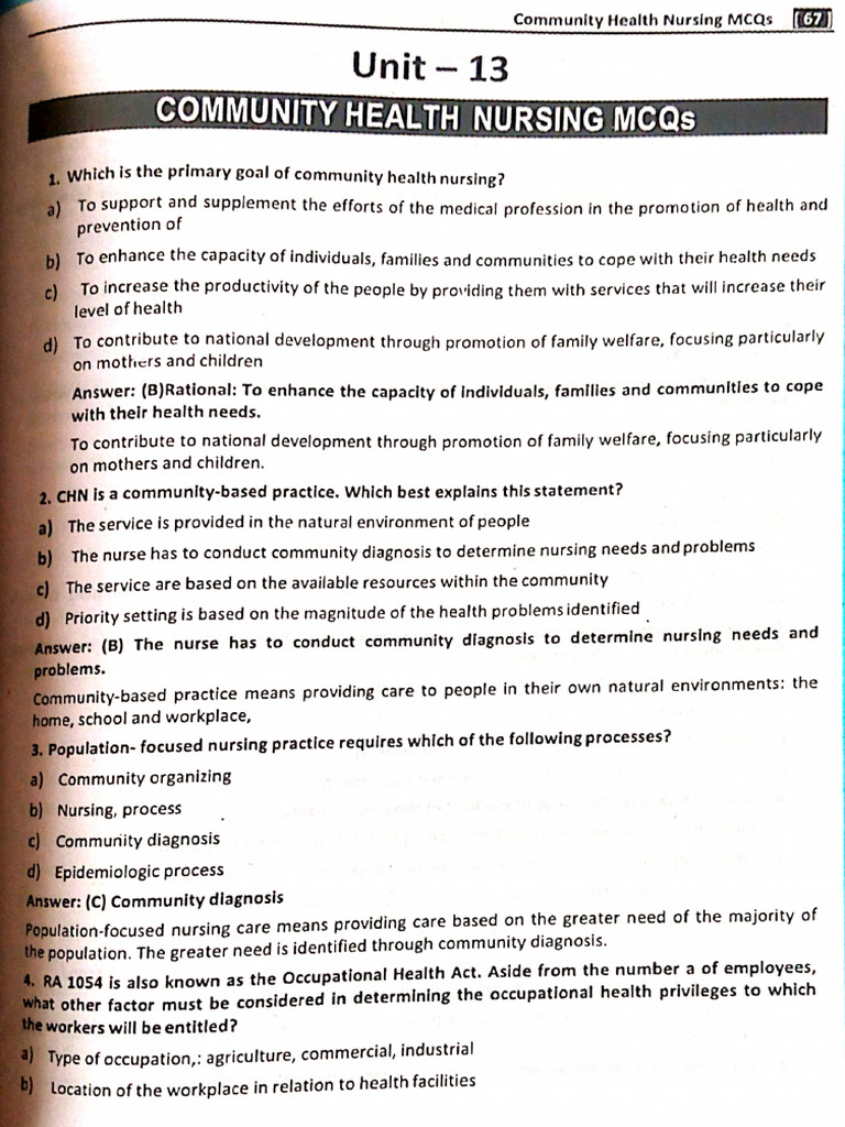 CHN McQs Book by Medico Slides | PDF