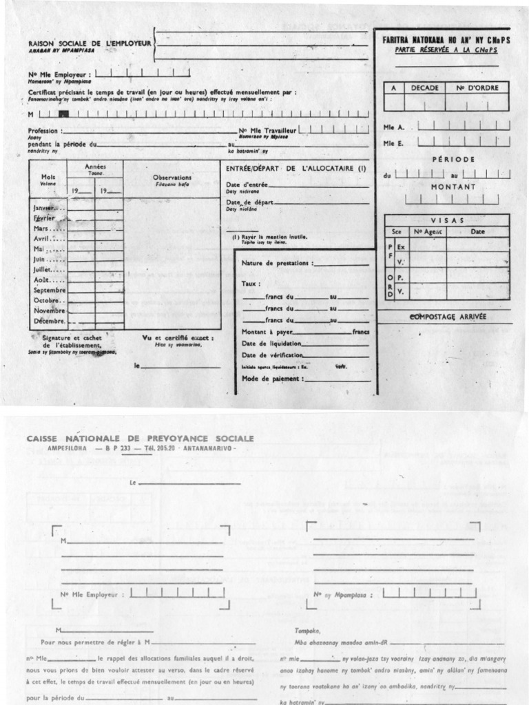 Certificat Du Temps de Présence (CTP) | PDF