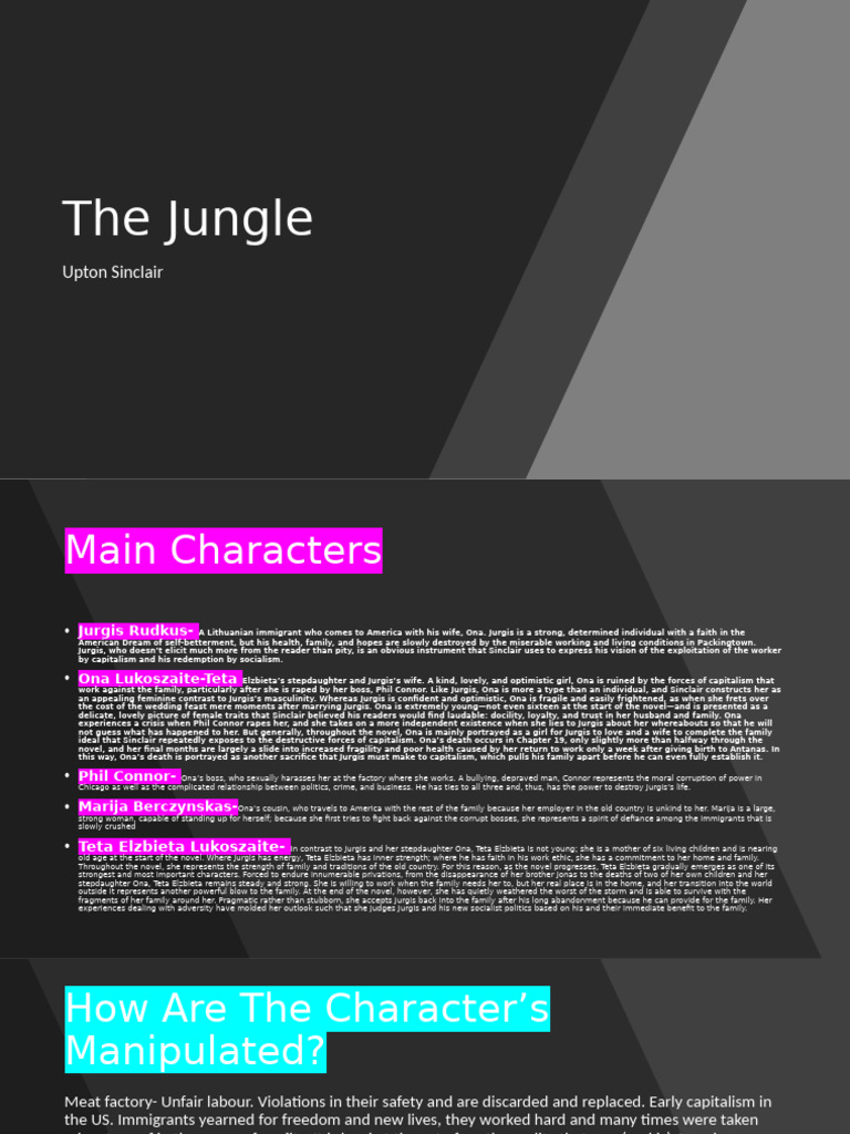 The Jungle | PDF | The Jungle