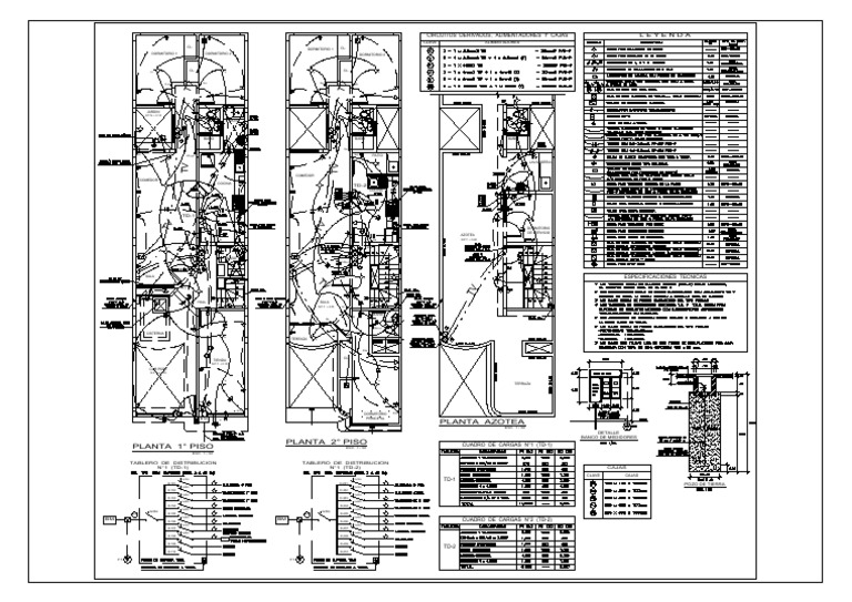 PLANO INS ELEC MODEL 1 (2 PISOS) - Layout2 | PDF | Cocina | Cocinando