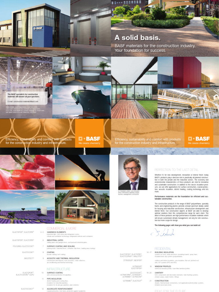 A Solid Basis.: BASF Materials For The Construction Industry. Your ...