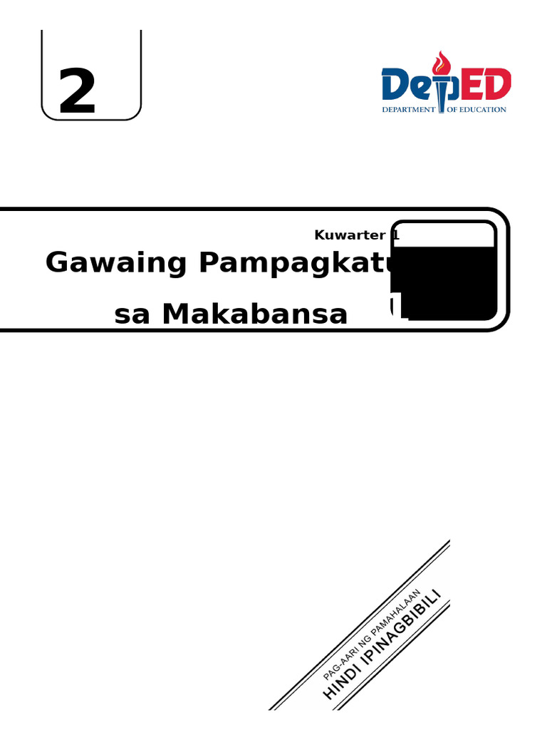 Makabansa Activity Sheet | PDF