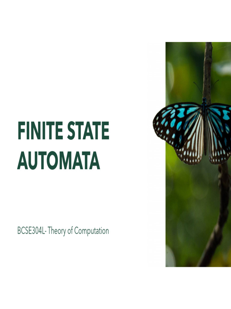 2-Types of Finite Automata - DFA Ad NFA. Languages To DFA and DFA To ...