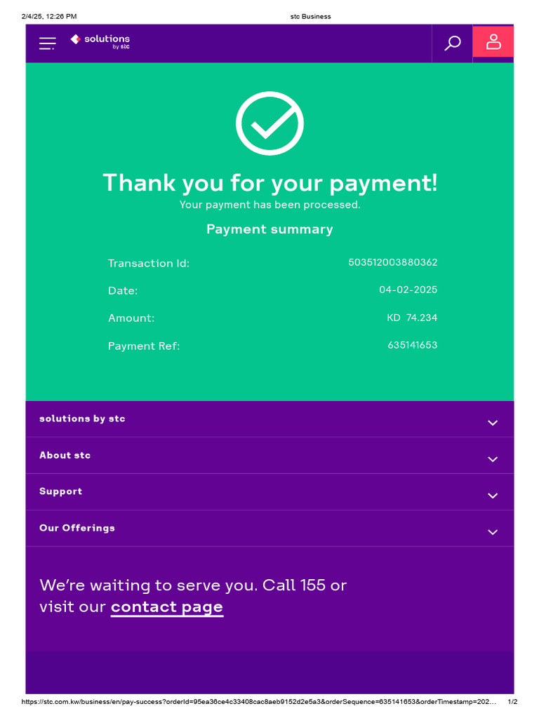 New Bill Payment STC | PDF