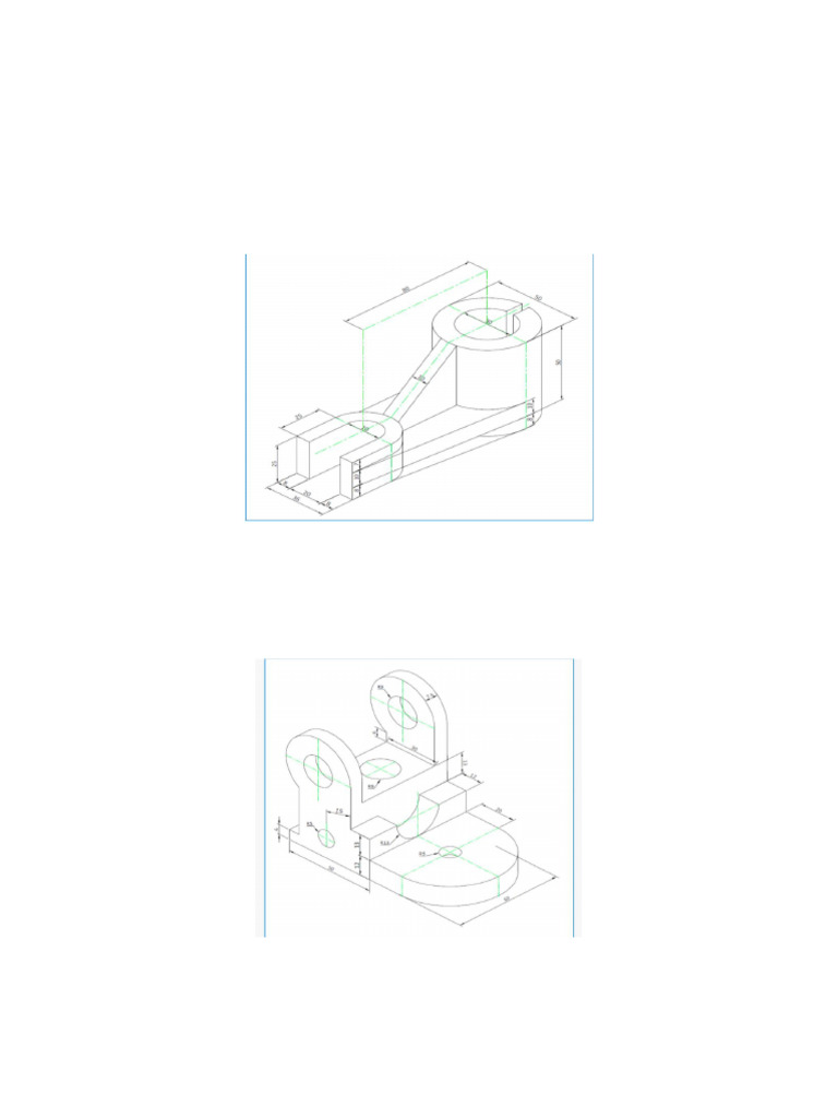 Engineering Drawing Practical Tasks | PDF
