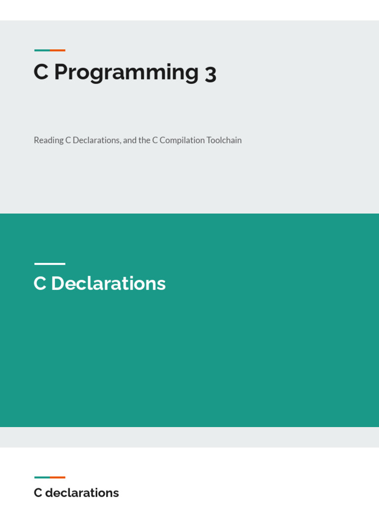 C Programming 3 | PDF | Computer Science | Software Engineering