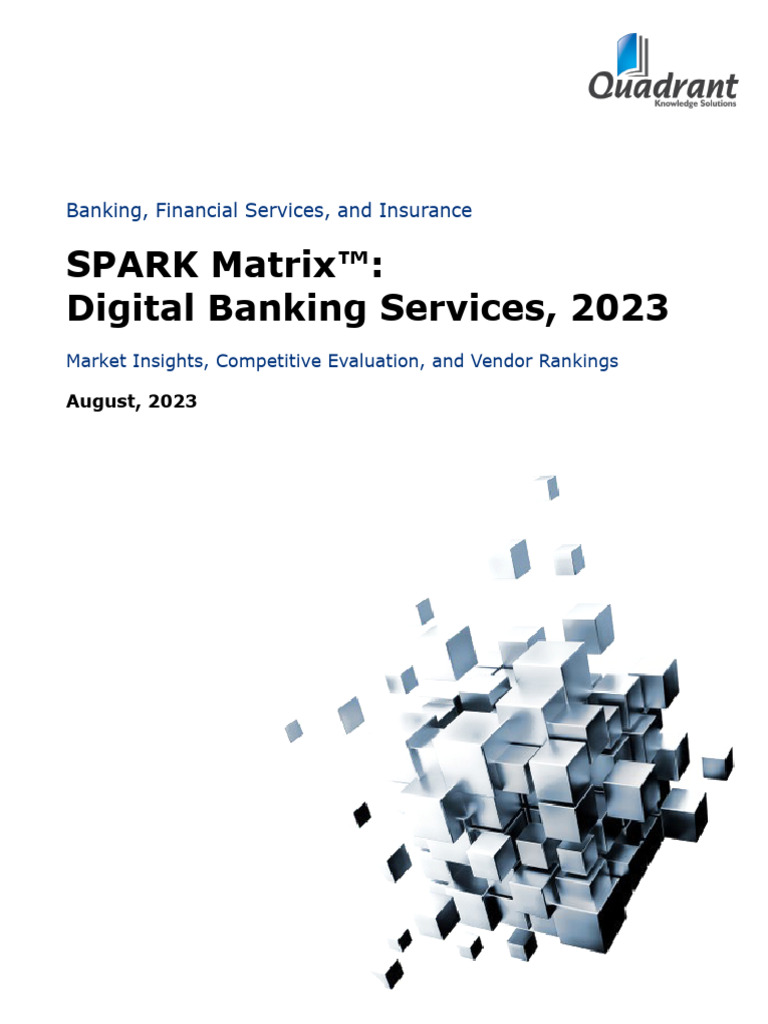 GFT Report Spark Matrix Digital Banking Services 2023 Quadrant ...