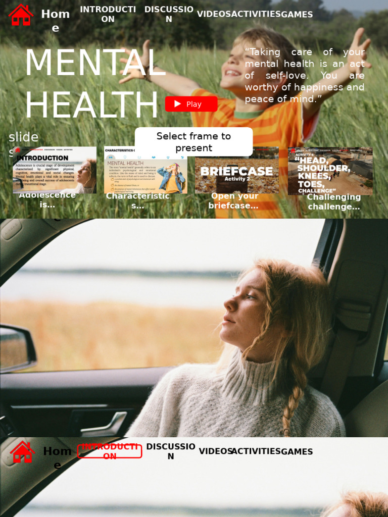 Characteristics of Mentally Healthy Teens | PDF | Mental Health ...