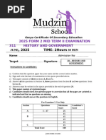 MS Cambridge Checkpoint Results 2025 | PDF