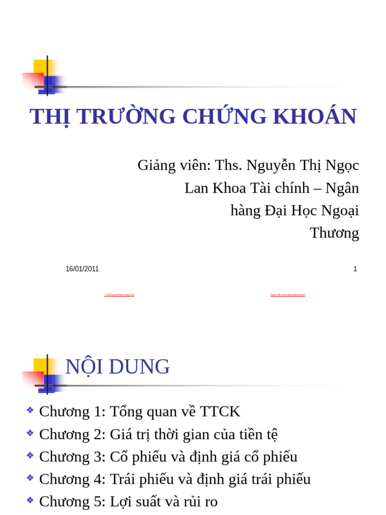 Thi Truong Chung Khoan Nguyen Thi Ngoc Lan Chuong 1 TTCK ...