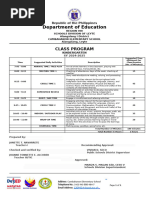 GRADE 3&4 MATATAG-Class-Program | PDF