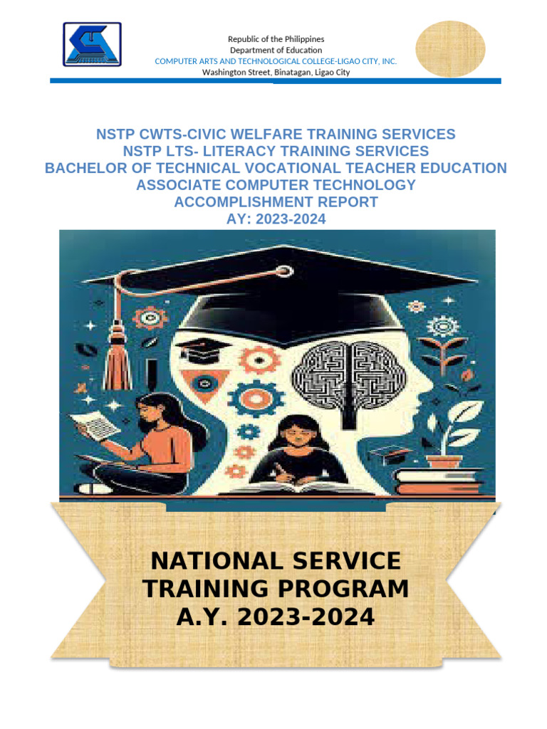 Cwts-Lts Accomplishment Report | PDF | Natural Environment