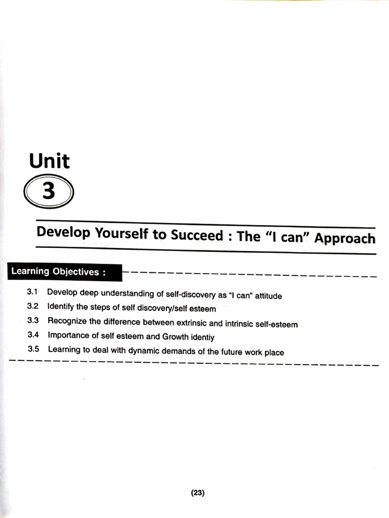 CPD Unit 3,4,5,6 | PDF | Self Esteem | Motivation