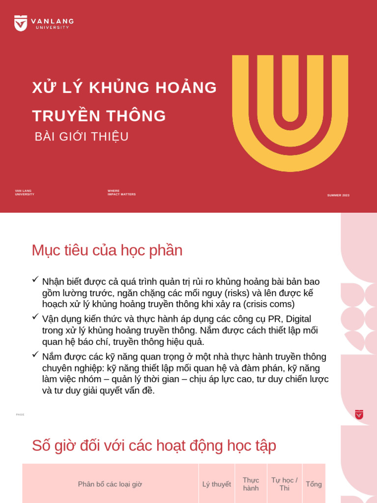 0.VLU - XLKHTT - Bai Gioi Thieu Mon Hoc | PDF