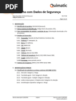 FDS - Pasta Cristal Rosa - Urca Gtex Brasil | PDF | Química