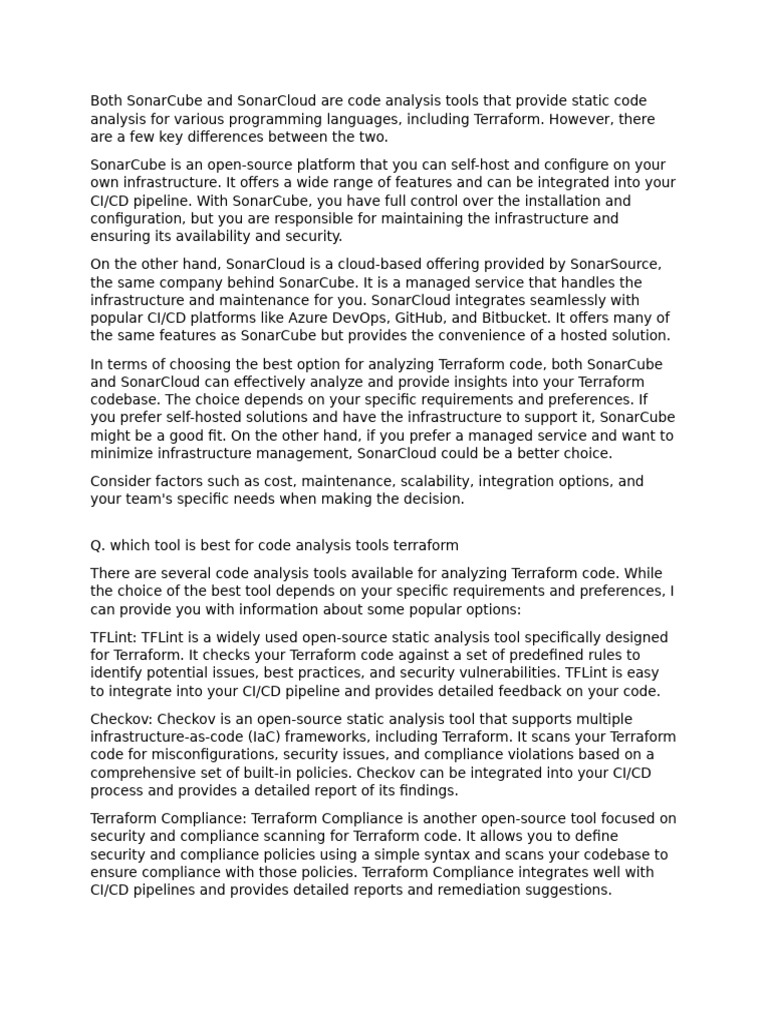 Sonar Cloud Vs Conar Cube | PDF | Cloud Computing | Information Technology Management