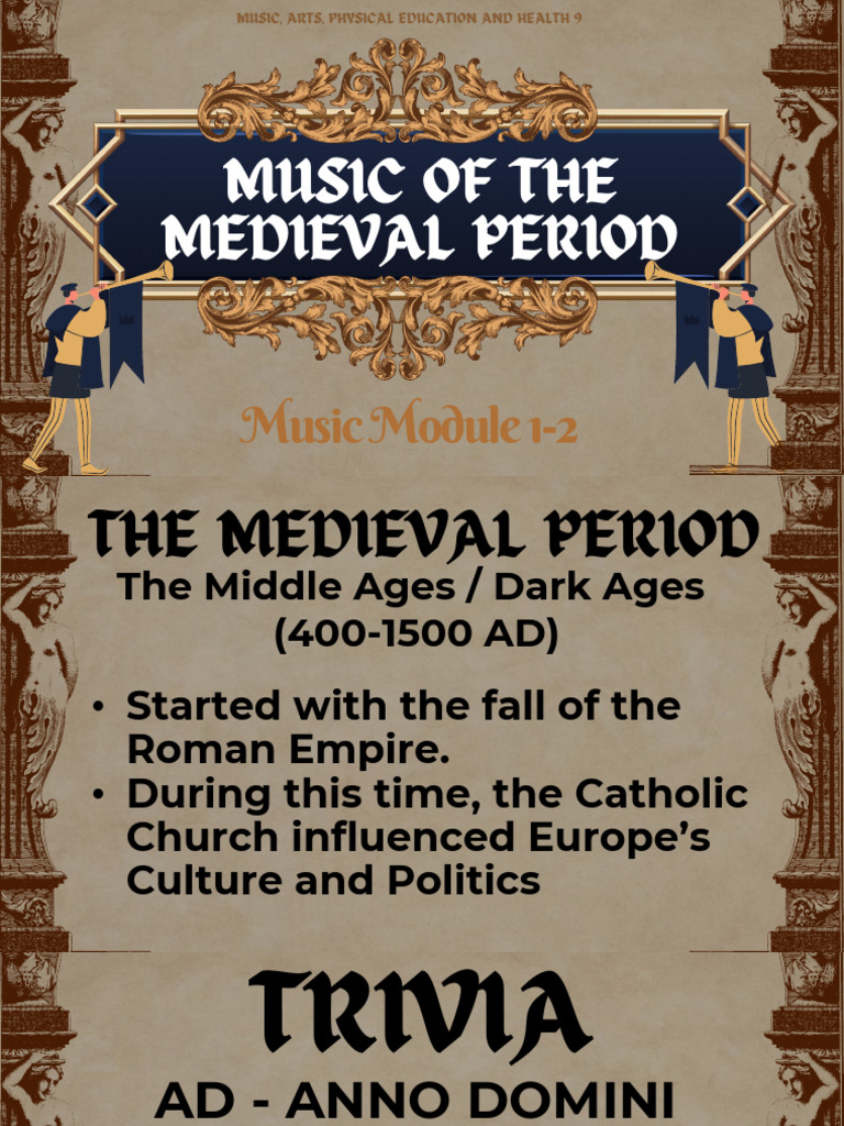 Overview of Medieval Music (400-1500 AD) | PDF | Common Era | Anno Domini