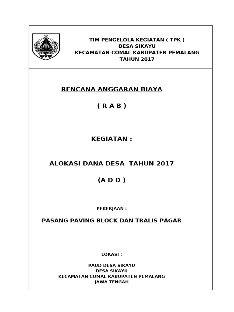 Rab Paving Block | PDF