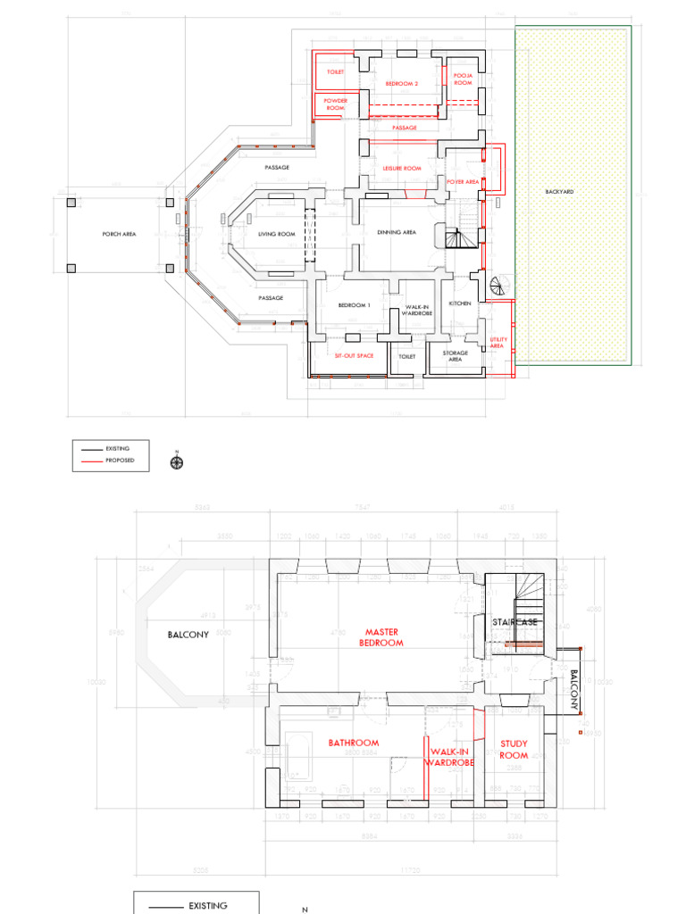 Sliding Door House Plan Layout | PDF | Room | Interior Design