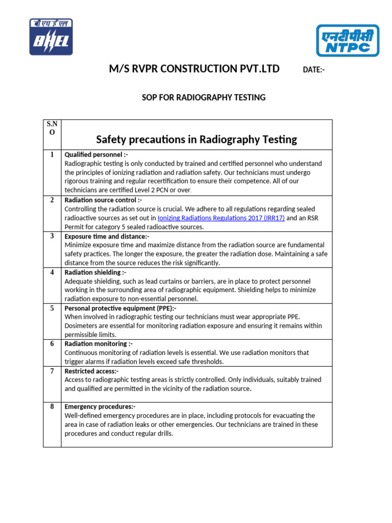 Format Module TRG | PDF | Radiation Protection | Ionizing Radiation