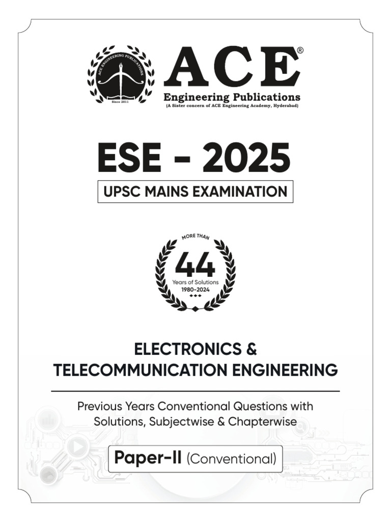 EC ESE 2025 Mains PQS Paper 2 Inner-Pages | PDF