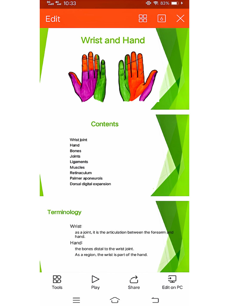 Wrist and Hand | PDF