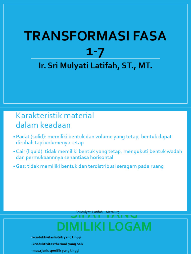 Transformasi Fasa 1-7 Siswa2 | PDF