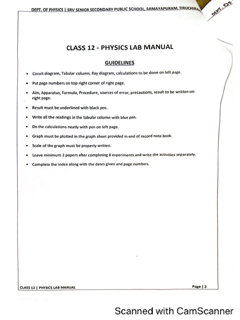 Physics Record | PDF
