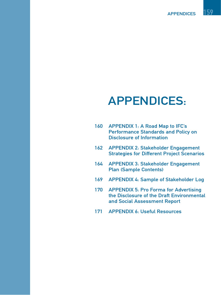 IFC Stakeholder Engagement Strategies | PDF