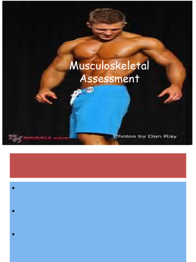 Comprehensive Musculoskeletal Assessment Guide | PDF | Anatomical Terms ...