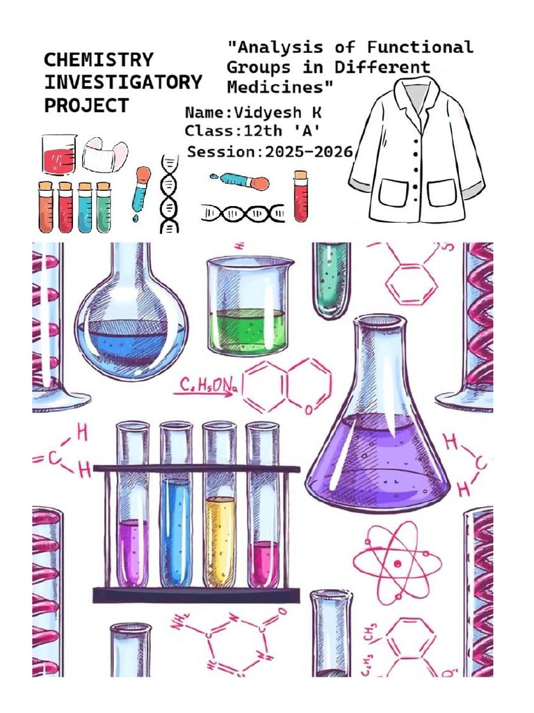 Functional Group Analysis in Medicines | PDF | Acid | Amine