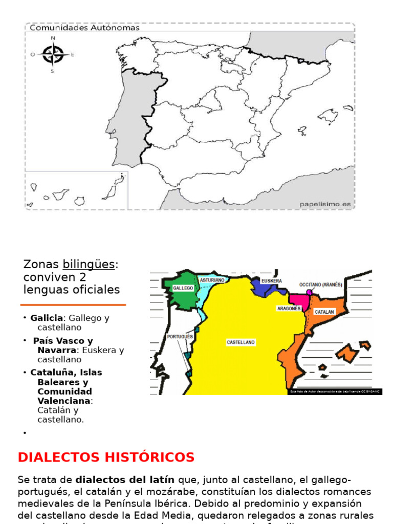 Las Variedades Dialectales Del Castellano | PDF | Lengua española | Idiomas