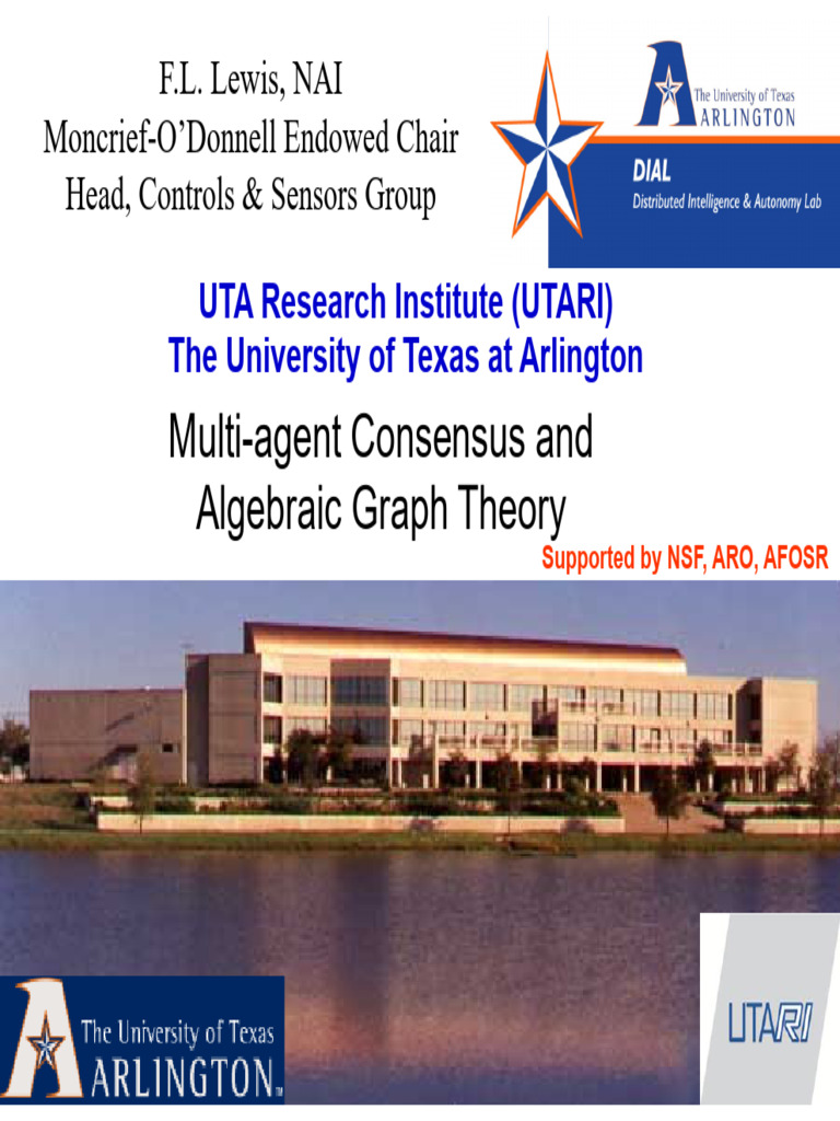 2017 EE 5329 Lecture 2 - Consensus and Graph Matrices | PDF | Eigenvalues And Eigenvectors ...