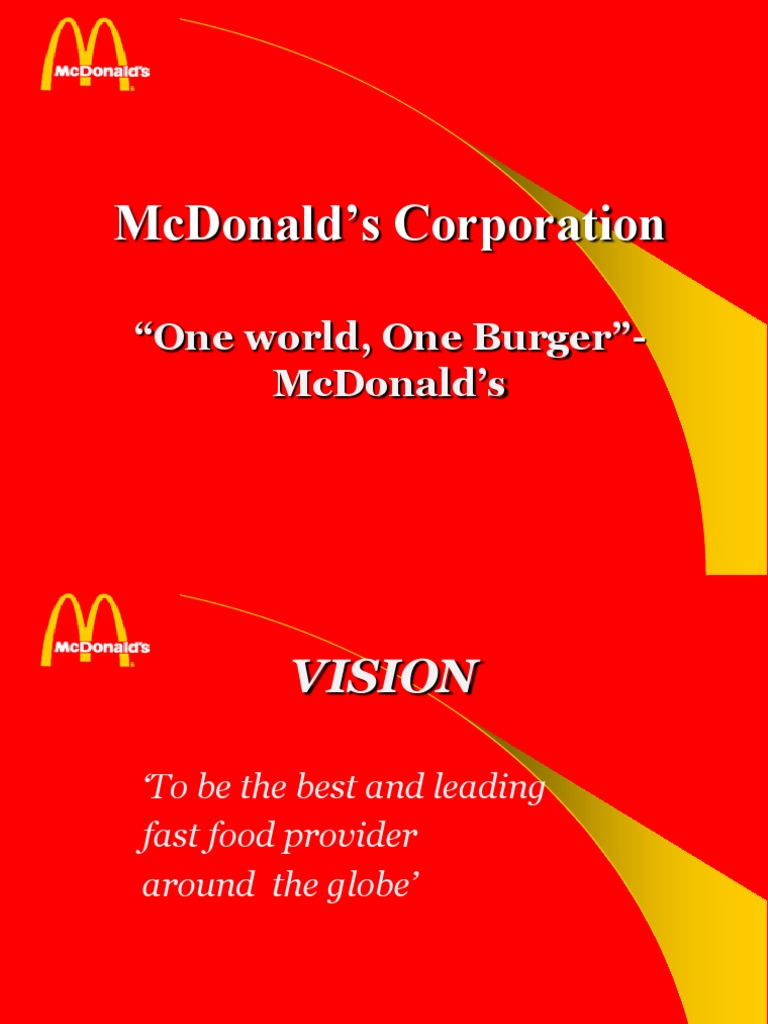 MC Donalds | PDF | Mc Donald's | Fast Food Restaurants
