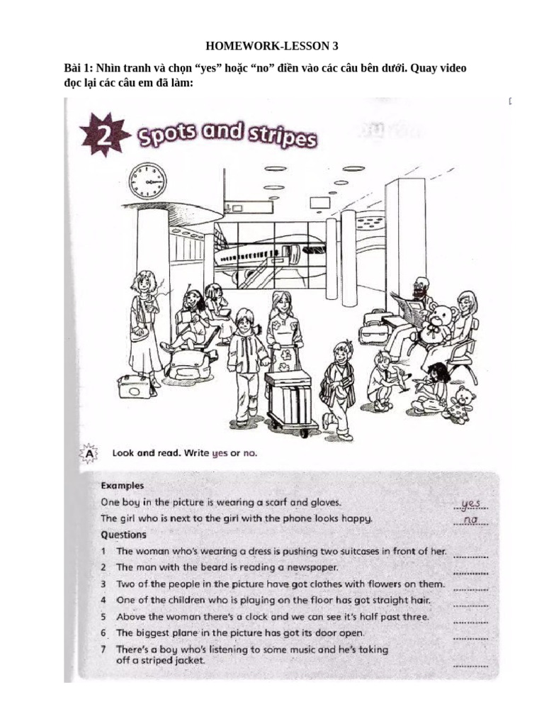 Homework Lesson 3 | PDF